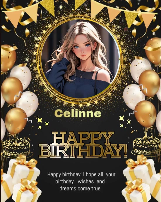 happy birthday greeting card Template | PosterMyWall