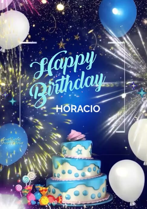 happy birthday greeting card Template | PosterMyWall