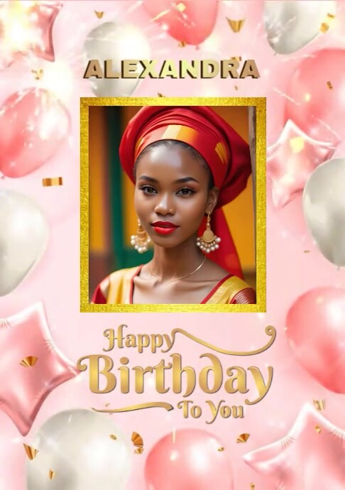 Plantilla de happy birthday greeting card | PosterMyWall