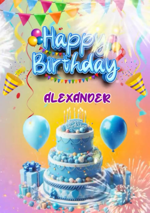 happy birthday greeting card Template | PosterMyWall