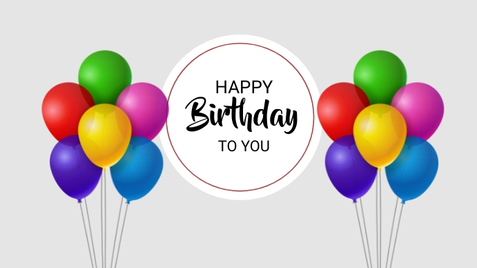 Happy birthday greeting Template | PosterMyWall