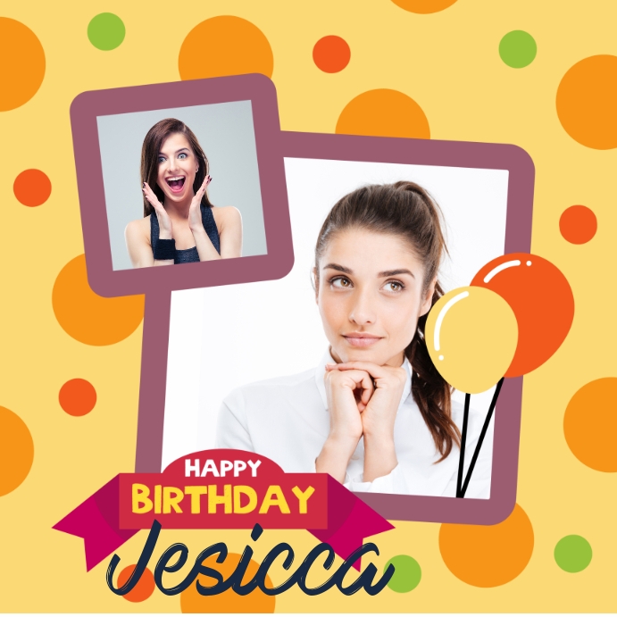 happy birthday greeting poster Template | PosterMyWall