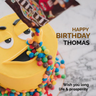 happy birthday cad Template | PosterMyWall