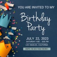 DOTA birthday Instagram post Template | PosterMyWall