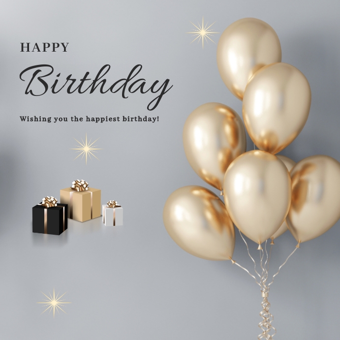 Happy Birthday Instagram Post Template | PosterMyWall