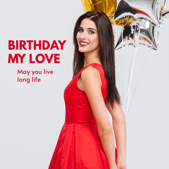 happy birthday instagram post Template | PosterMyWall