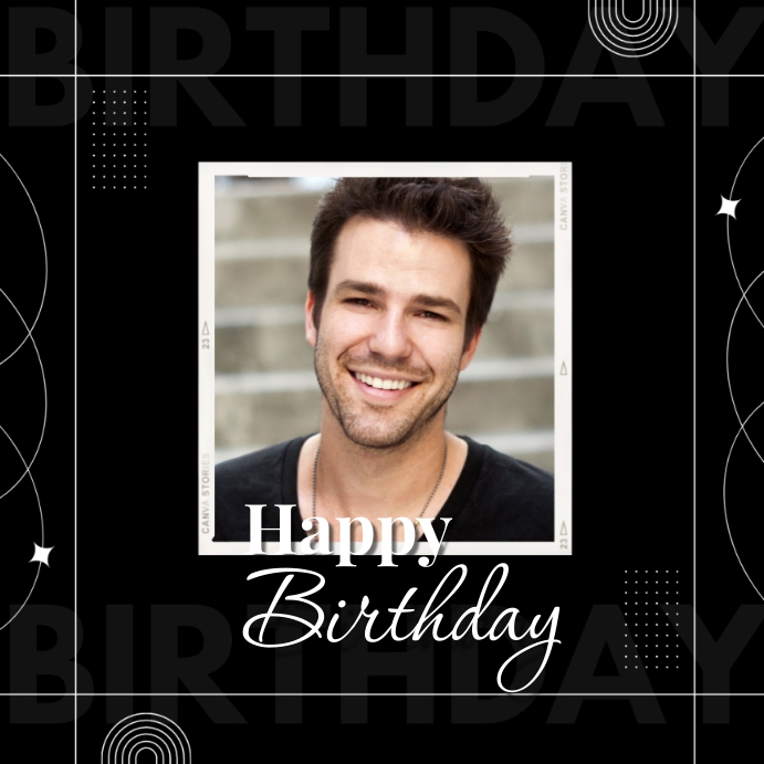 Happy Birthday Instagram post Template | PosterMyWall