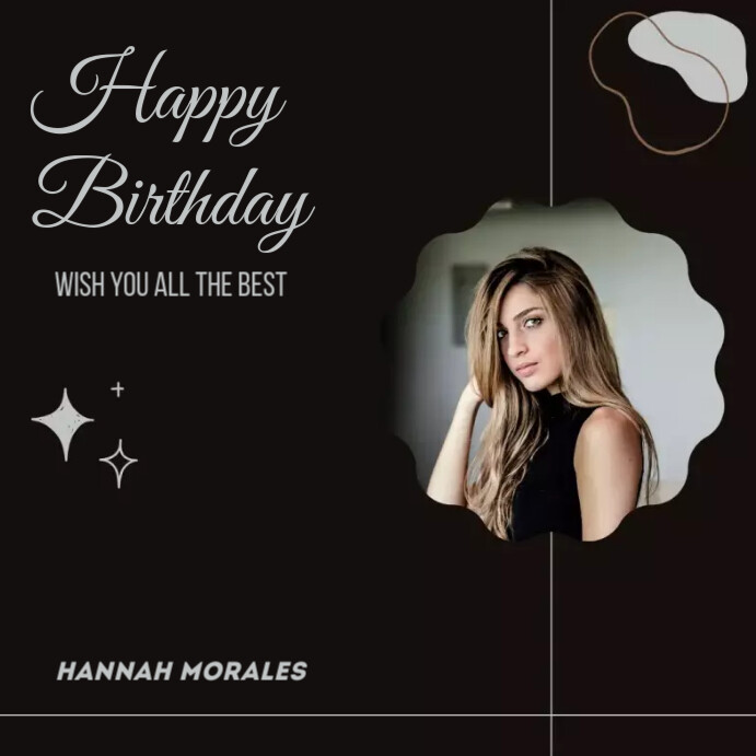 Happy Birthday Instagram post Template | PosterMyWall