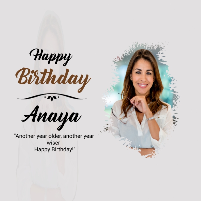 Happy birthday Instagram Post Template | PosterMyWall