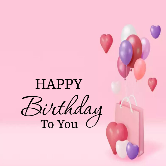 Happy Birthday Instagram Post Template | PosterMyWall