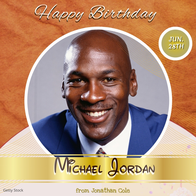 HAPPY BIRTHDAY instagram post Template | PosterMyWall