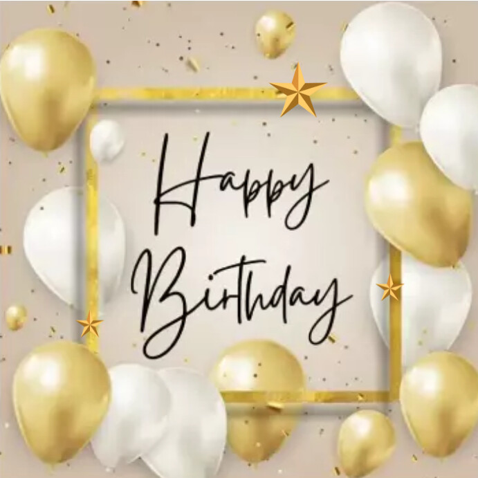 Happy birthday Instagram post Template | PosterMyWall