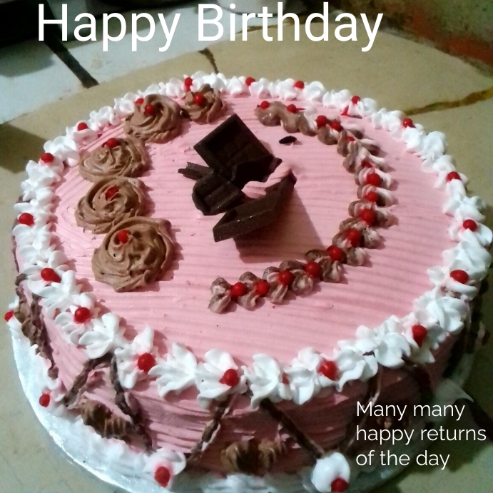 Happy birthday Instagram post Template | PosterMyWall