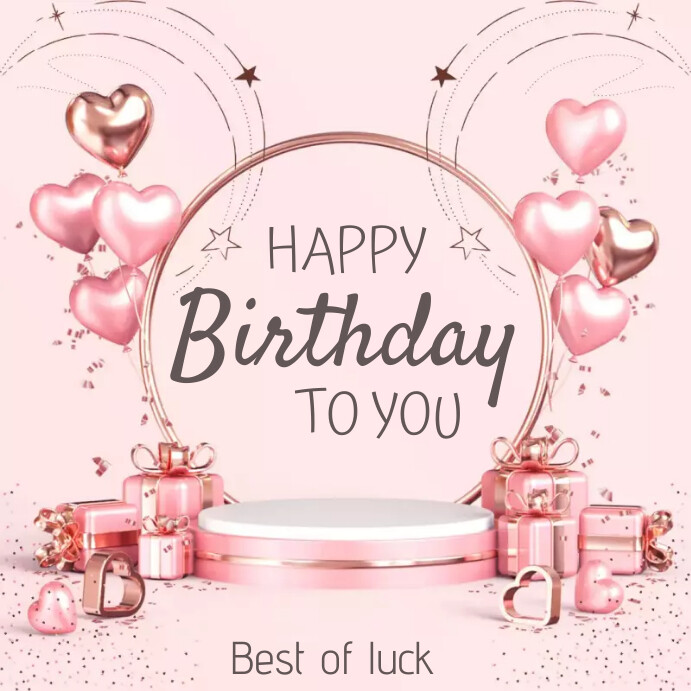 Happy birthday Instagram post Template | PosterMyWall