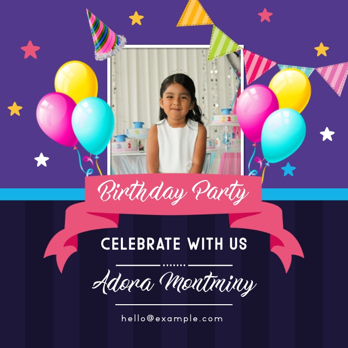 Happy Birthday Instagram Post Template | PosterMyWall