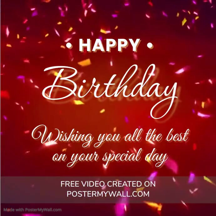 Happy Birthday Instagram Post Template | PosterMyWall
