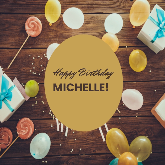 Plantilla de Happy Birthday Instagram post | PosterMyWall