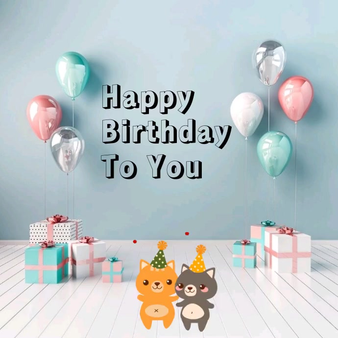 Happy birthday Instagram post Template | PosterMyWall