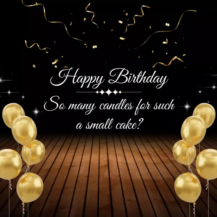 Happy Birthday Instagram Post Template | PosterMyWall