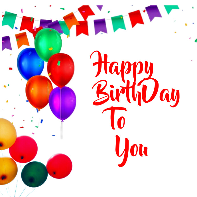Happy Birthday instagram post new 2023 Template | PosterMyWall