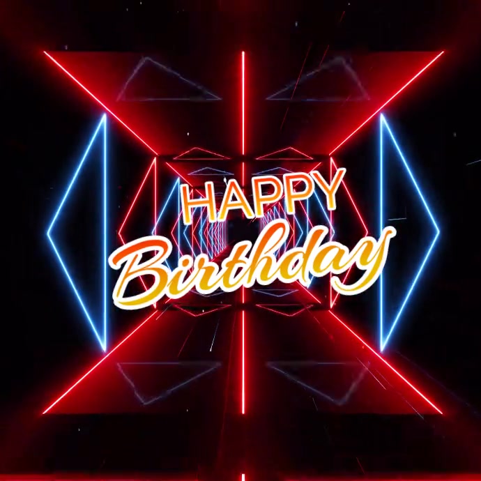 happy birthday intro Templat | PosterMyWall