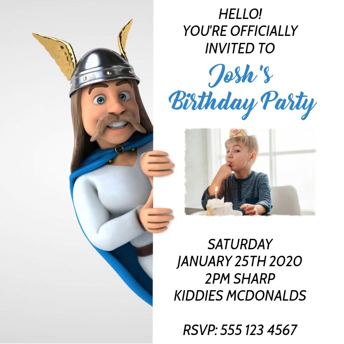 Happy Birthday Josh Template | PosterMyWall