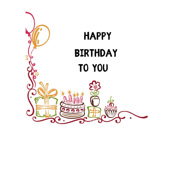 HAPPY BIRTHDAY LOGO Templat | PosterMyWall