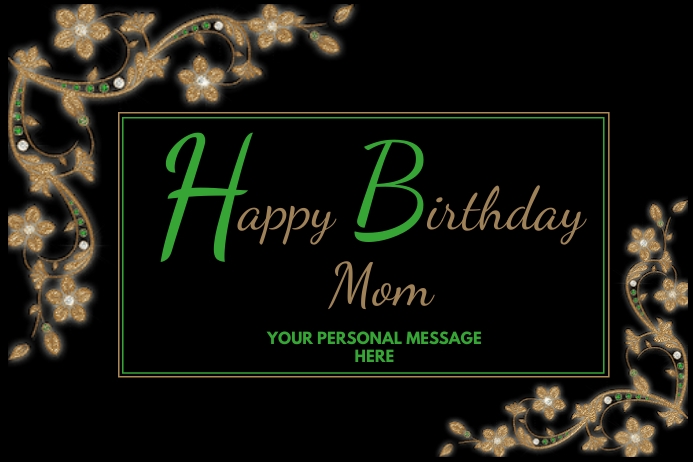 Happy Birthday Mom Template | PosterMyWall