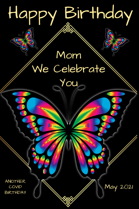 Happy Birthday Mom Template | PosterMyWall