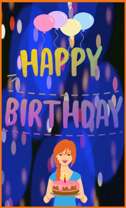 HAPPY BIRTHDAY MY DEAR Template | PosterMyWall