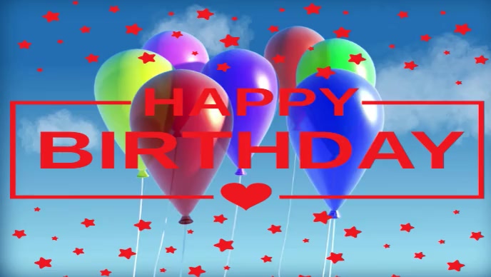 HAPPY BIRTHDAY MY DEAR Template | PosterMyWall