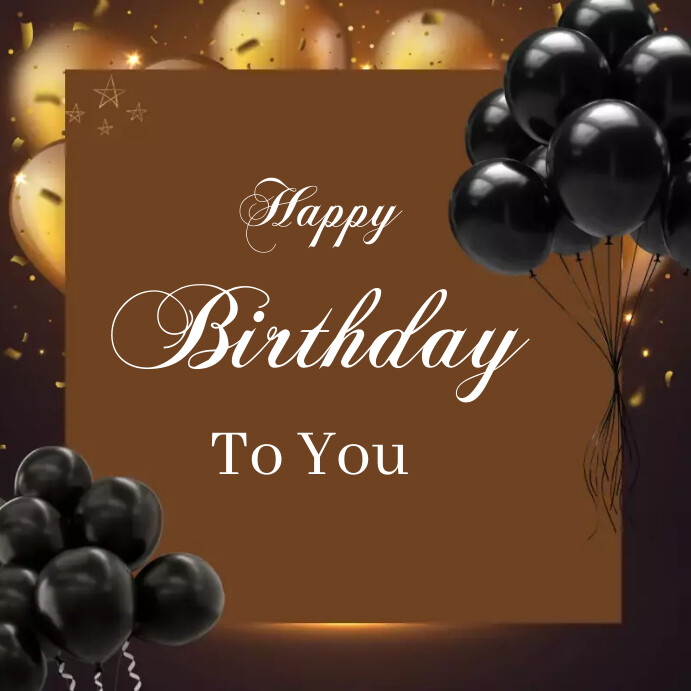 Happy birthday party Template | PosterMyWall