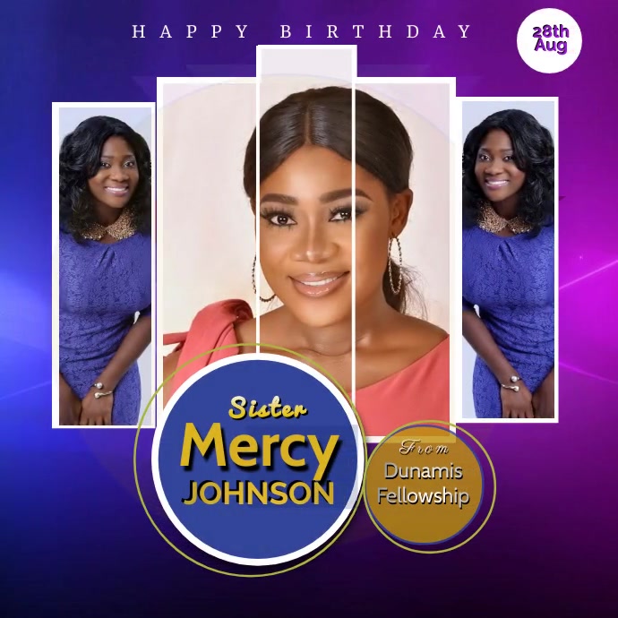 Happy Birthday post Template | PosterMyWall