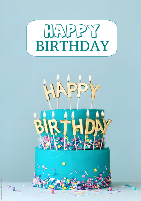Copy of happy birthday post | PosterMyWall