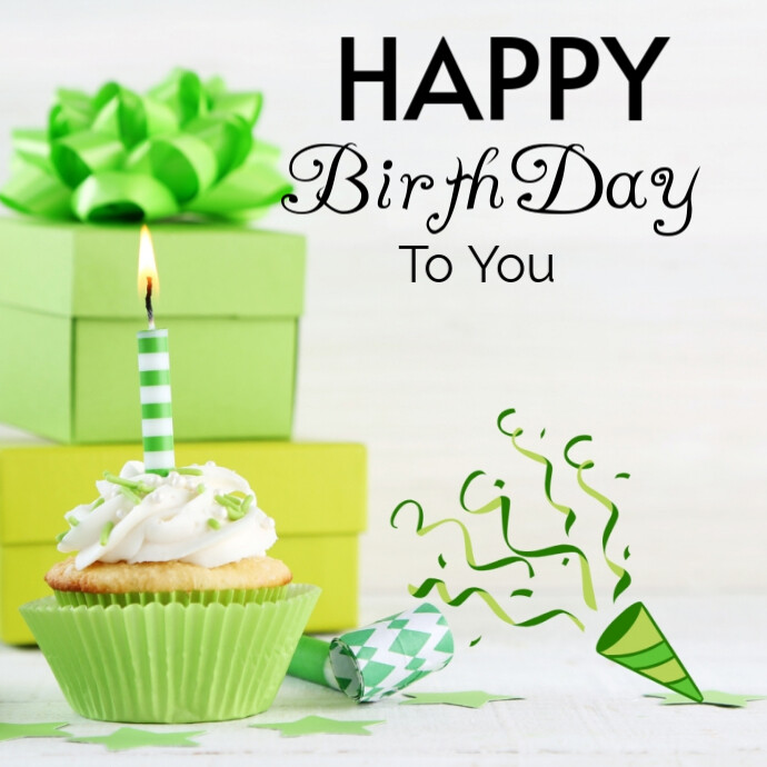 happy birthday post Template | PosterMyWall