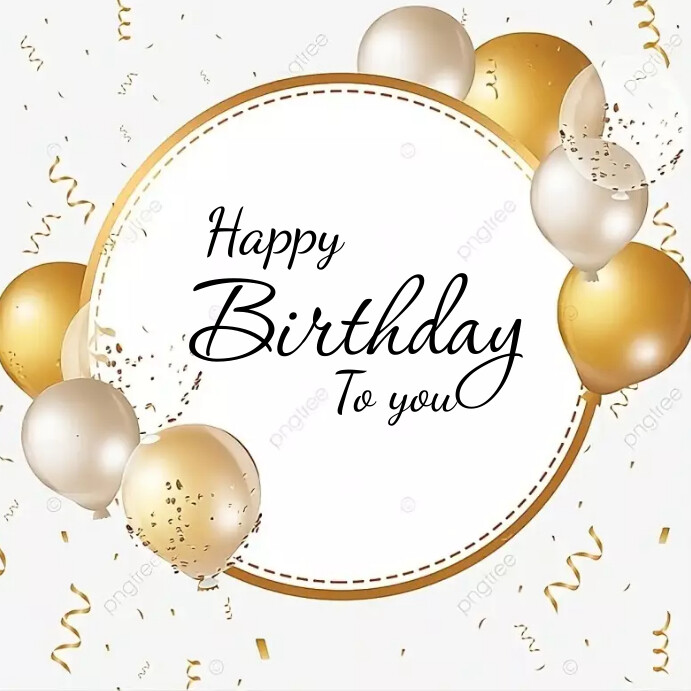 Plantilla de Happy Birthday post | PosterMyWall