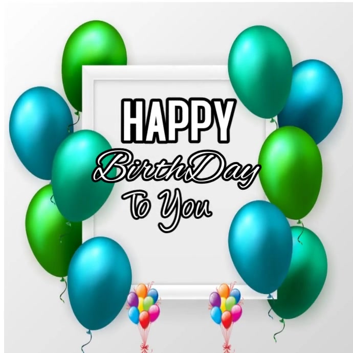 happy birthday post Template | PosterMyWall