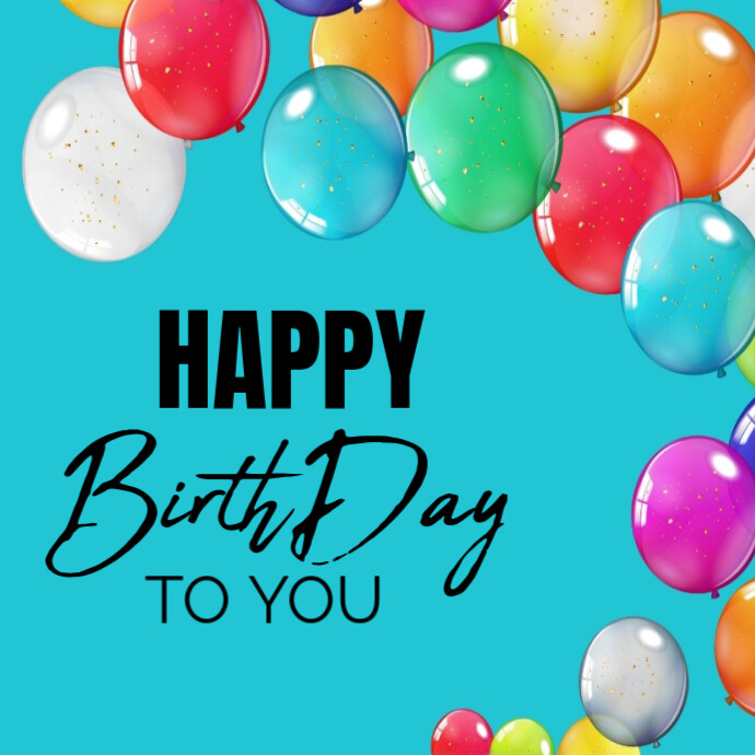 happy birthday post Templat | PosterMyWall