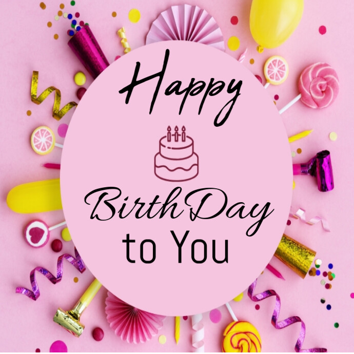 happy birthday post Templat | PosterMyWall