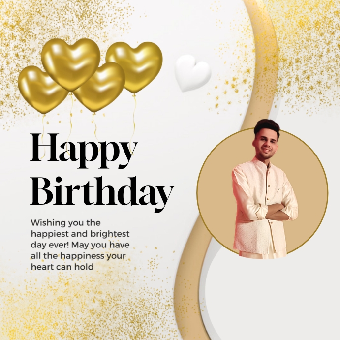 happy birthday post Template | PosterMyWall