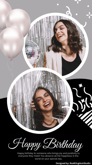 Happy Birthday Post Template | PosterMyWall