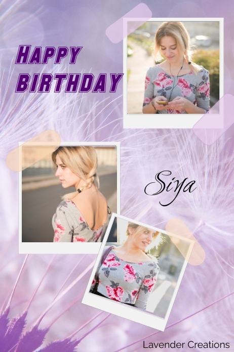 Happy birthday post Template | PosterMyWall