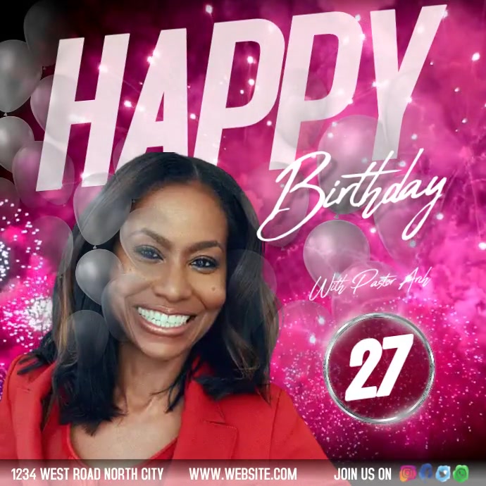 Happy birthday post Template | PosterMyWall