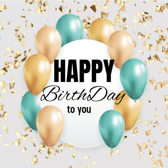 happy birthday post Templat | PosterMyWall