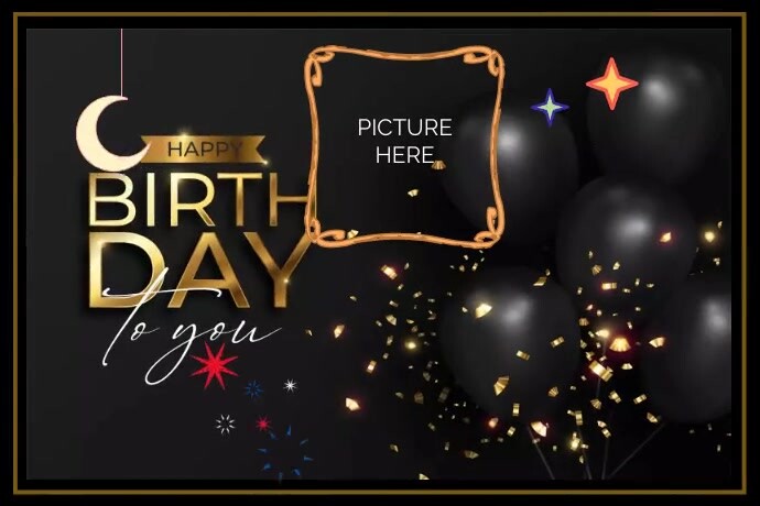 Happy Birthday Post Template | PosterMyWall