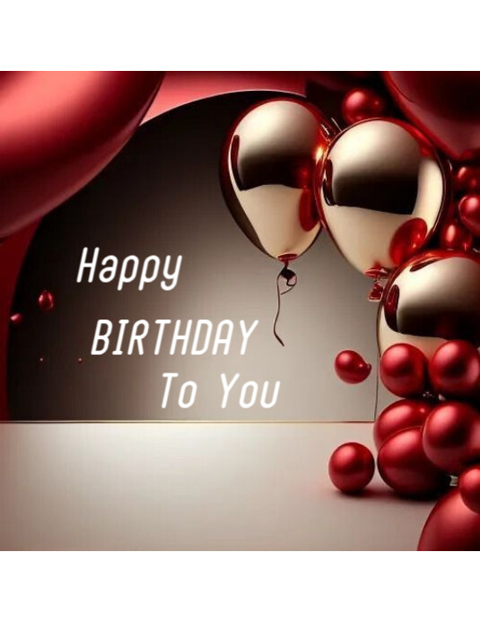 Happy birthday poster 2025 templaat | PosterMyWall