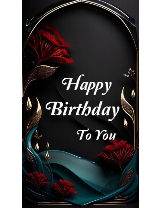 Happy birthday poster 2025 Template | PosterMyWall