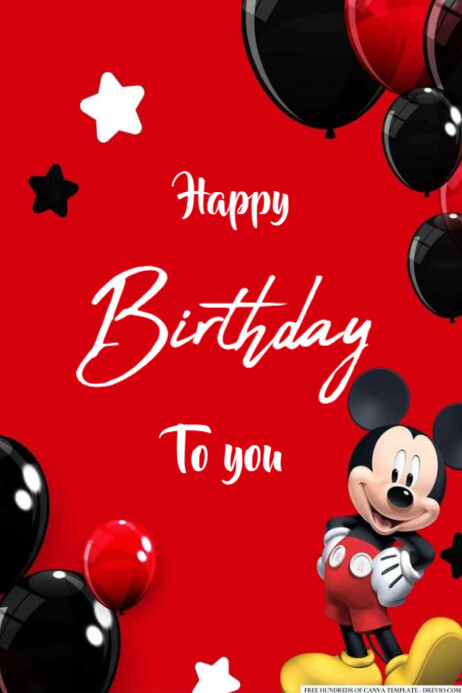 Happy Birthday Poster 2025 Template | PosterMyWall