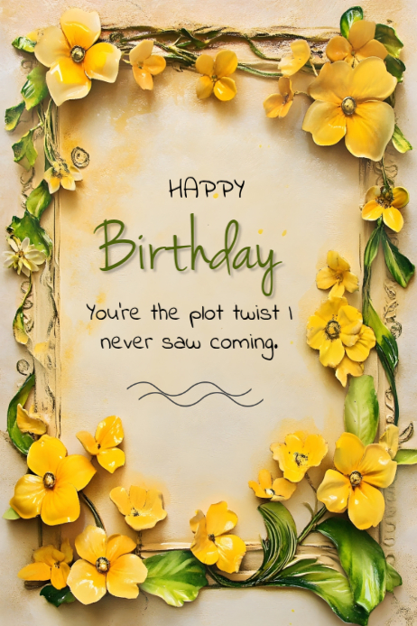Happy Birthday Poster 2026 Template | PosterMyWall