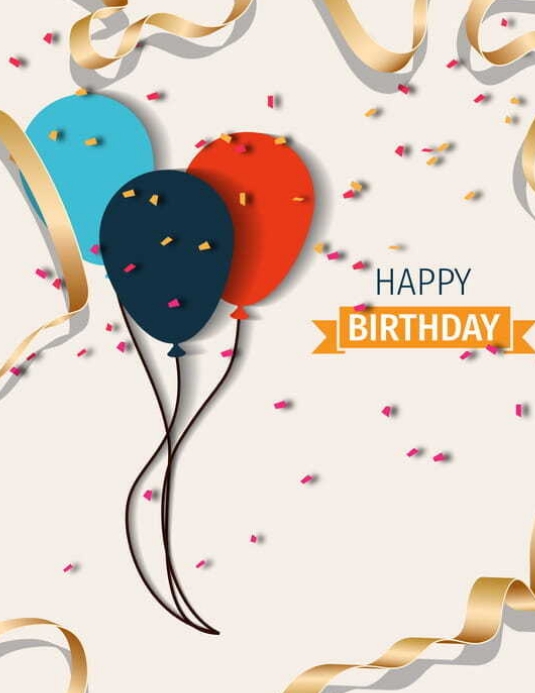 happy birthday poster and template design | PosterMyWall